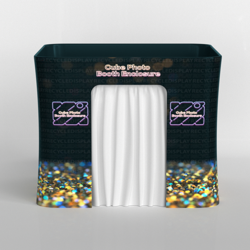 Cube Photo Booth Enclosure | LED | Customized LOGO | Party |For Sale ...