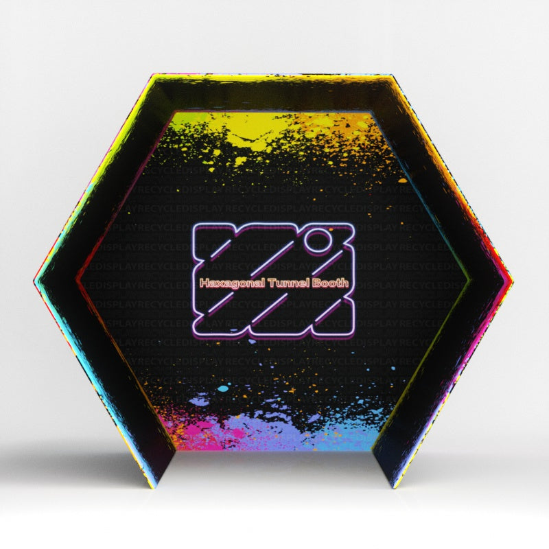 Hexagonal Tunnel Booth Photo | Customized | Photograph |For Sale ...
