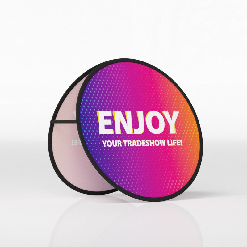 Round Pop Up Banners – RecycleDisplay