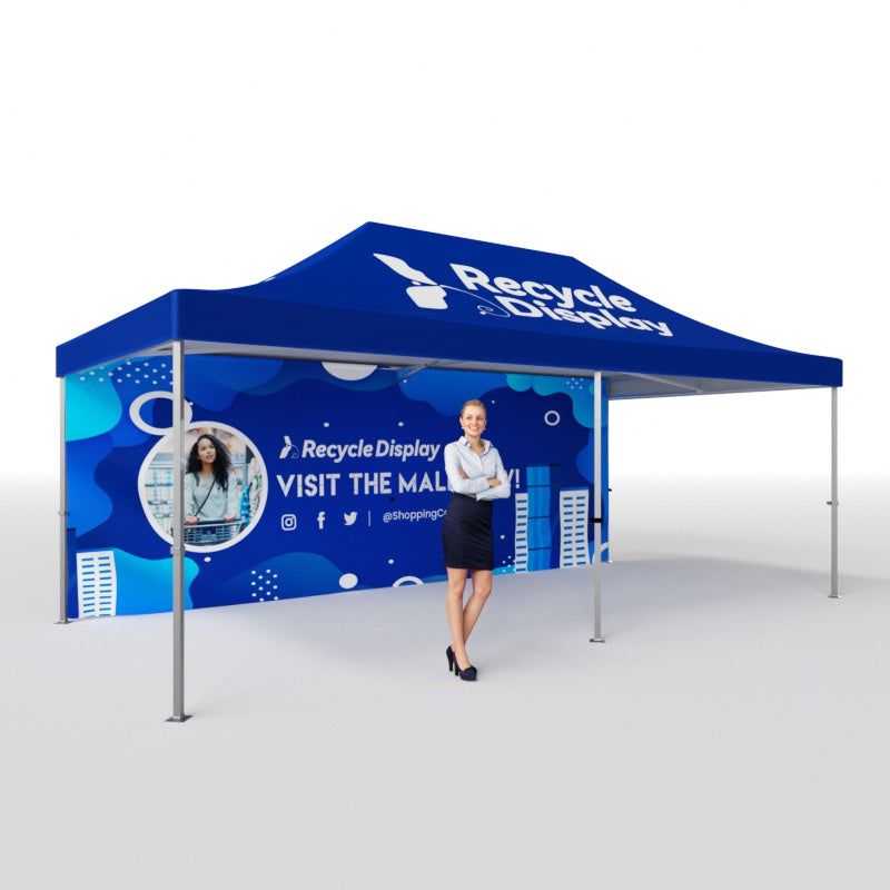 Portable Canopy Tent 20'x10'| pop up gazebo | custom | waterproof ...