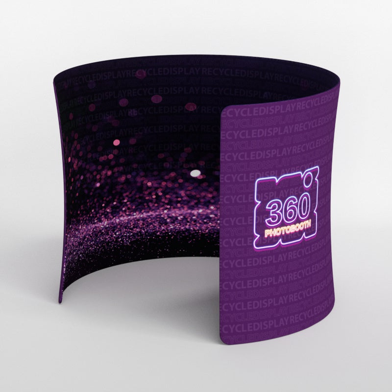 Round Photo Booth Enclosure-C | Customized LOGO | Party | For Sale ...