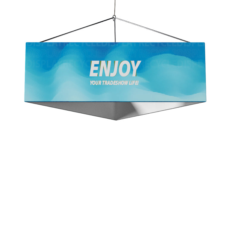 Sky Tube Triangle Hanging Banners | brand signs | expo | trade show ...