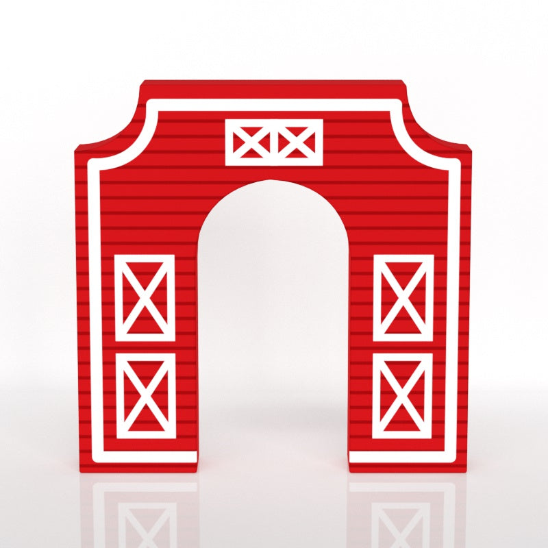 Triumphal Arch-inspired Backdrop – RecycleDisplay