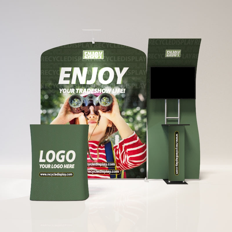 Tube Booth Solutions 10'x10' |Trade Show Display | Exhibition | Events ...